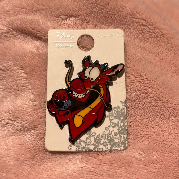 Disney | Accessories | Disneys Mushu Pin | Poshmark